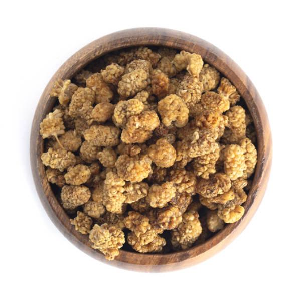 Dried White Mulberries (Raw, Organic) – U-RAAW! Health Foods